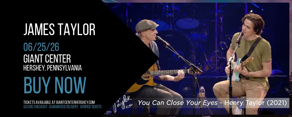 James Taylor Tickets | 25 June 2026 | Giant Center